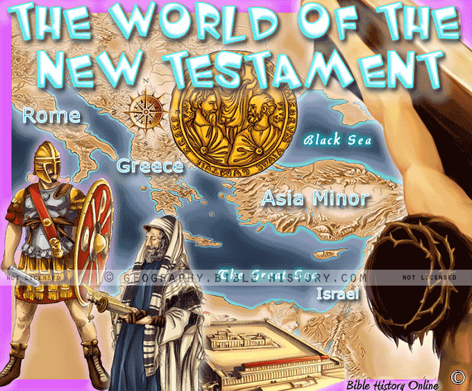 The World of the New Testament - Bible Maps